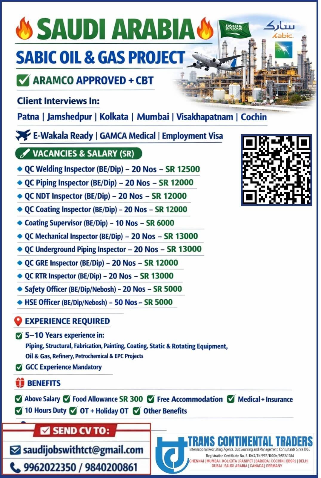 SABIC Oil & Gas Project Jobs 2026: Urgent Hiring - ASSIGNMENT ABROAD ...